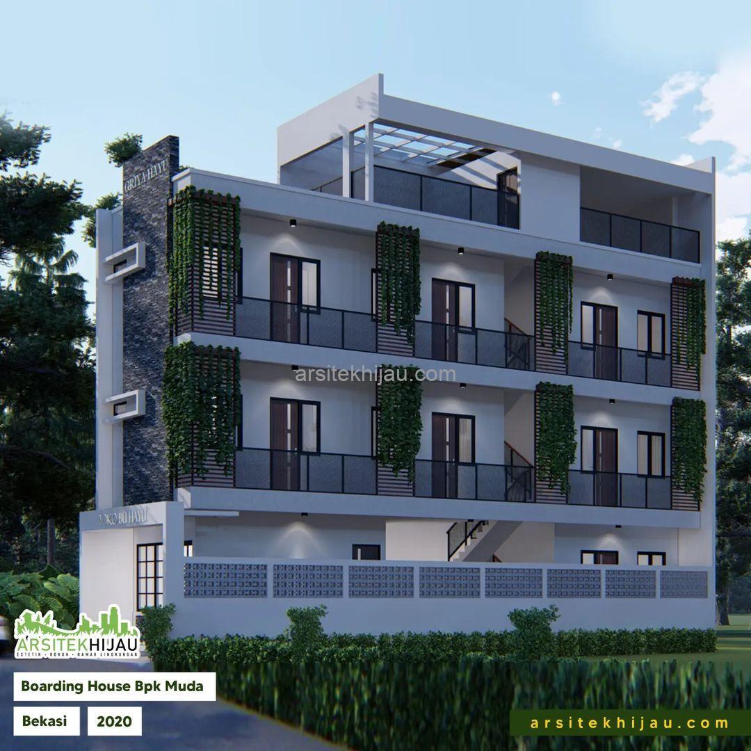 Jasa Arsitek Rumah Kos Kosan Desain Penginapan2 Arsitekhijau Jasa